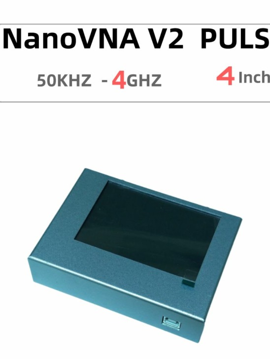 Eredeti Nanovna V2 Plus4 4 Inch 4Ghz Vector Network Analyzer 50Khz-4Ghz Rövidhullámú Hf Vhf Uhf ...