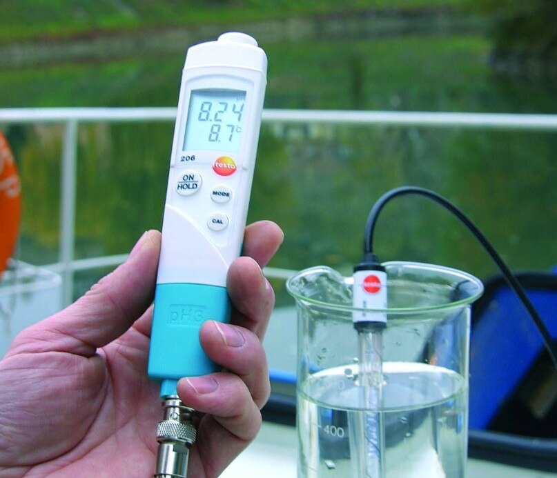 Testo 206-Ph2 Ph-Mérő Tester Eszköz Szondafej Folyékony 0563 2062 – FIXO.hu