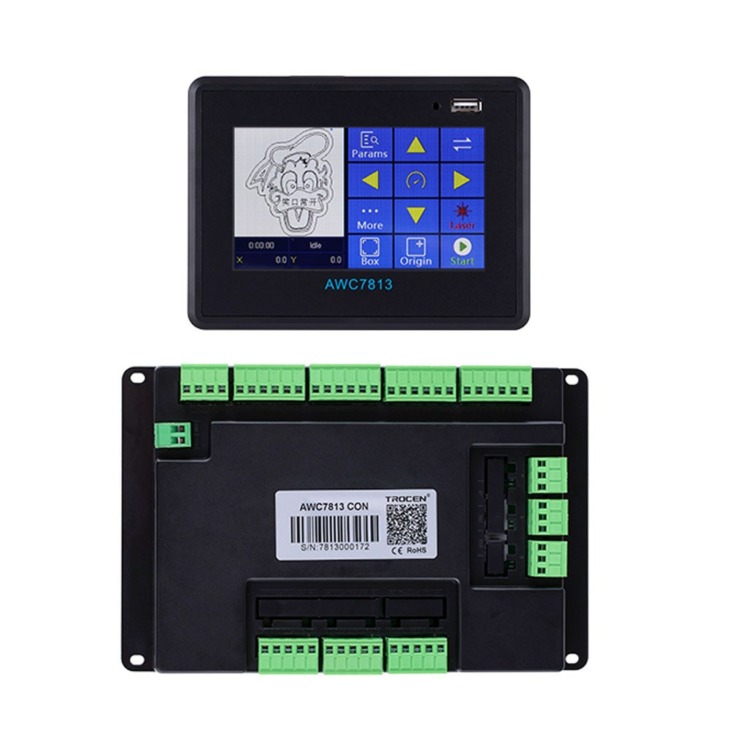 Trocen Awc7813 Érintőképernyős Co2 Lézeres Vezérlő Co2 Lézeres ...