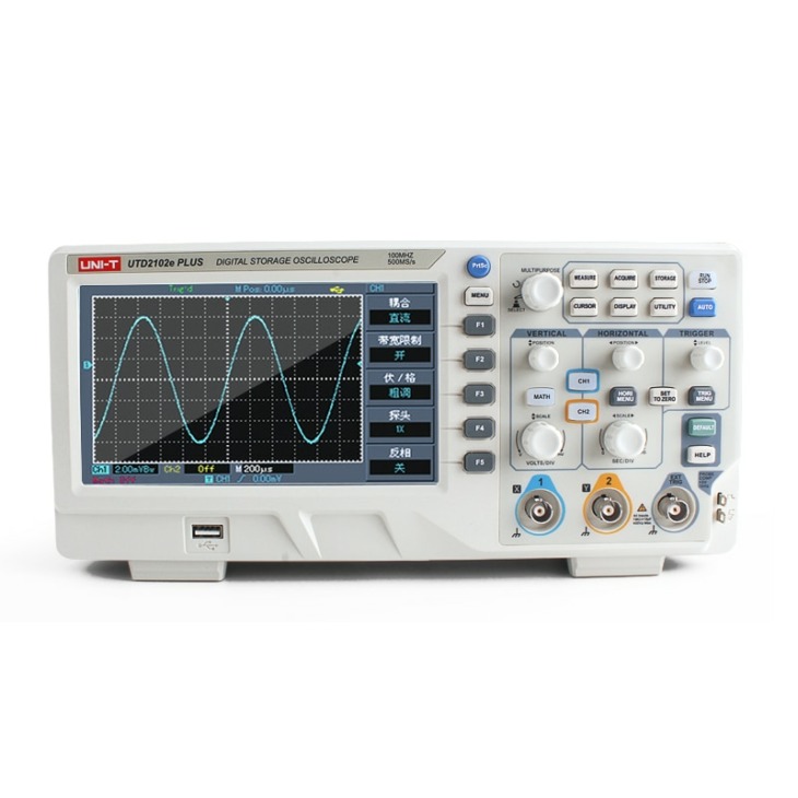 Uni-T Utd2102E És Digitális Tároló Oszcilloszkóp Digitális 100-240Vac ...