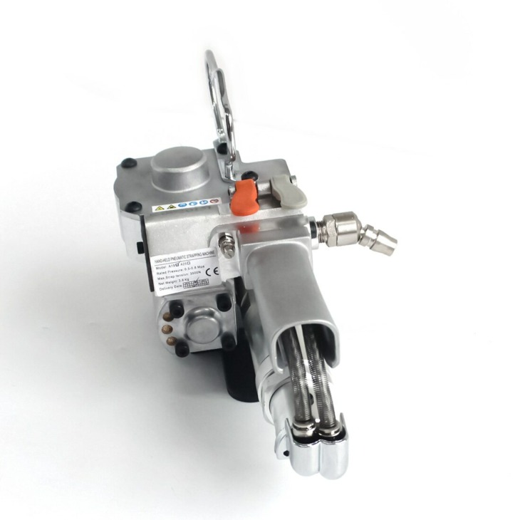 A19 / A25 Pneumatikus Strapping Gép Hordozható Kézi Csomagoló Eszközök 19Mm 25Mm Pp Pet Pántok ...