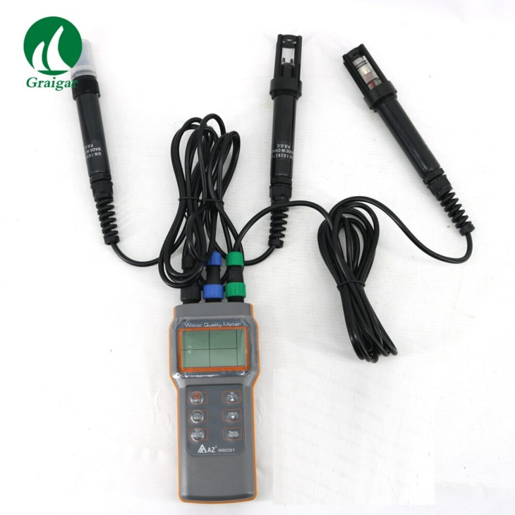 Az86031 Vízminőségmérő Ph Méter Hordozható Oldott Oxigén Tesztelő Tds ...