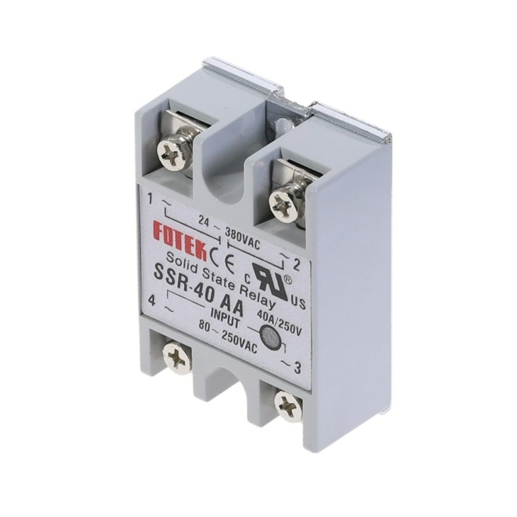 1Db Ssr-40Aa 40A Solid State Relay Modul 80-250V Ac Bemenet 24-380Vac – FIXO.hu
