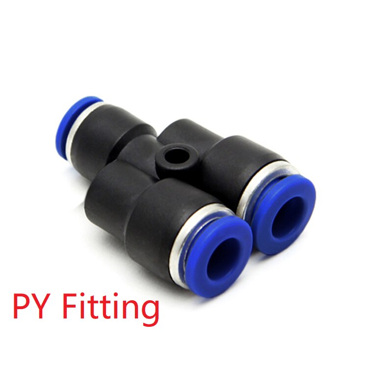 Air Pneumatikus Felszerelése Py Cső Od 4Mm 6Mm 8Mm 10Mm 12Mm 16Mm Y ...