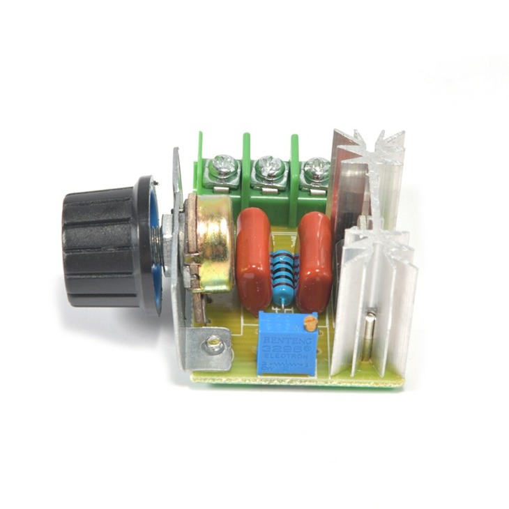 2000W Scr Feszültségszabályozók Dimmer, Ac 220V Motorsebességszabályozó ...