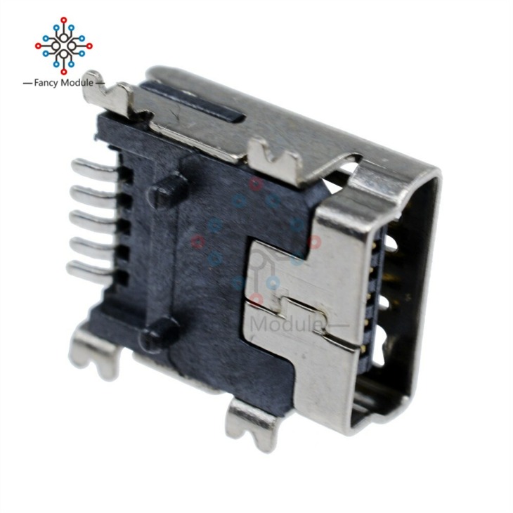 100Db Mini Usb Smd 5 Pin Női Mini B Socktor Csatlakozó Dugó – FIXO.hu