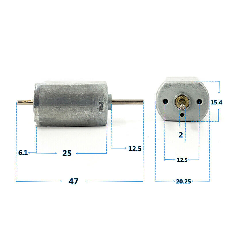 Mabuchi Fk-130Sh-09450 Dc 12V-24V Dual Shaft Electric 130 Motoros Motor ...