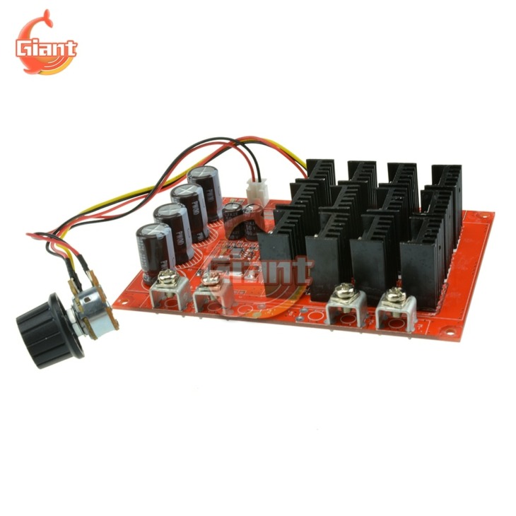 10-50V 60A Dc Motor Fordulatszám-Szabályozó Pwm Hho Rc Speed Control ...