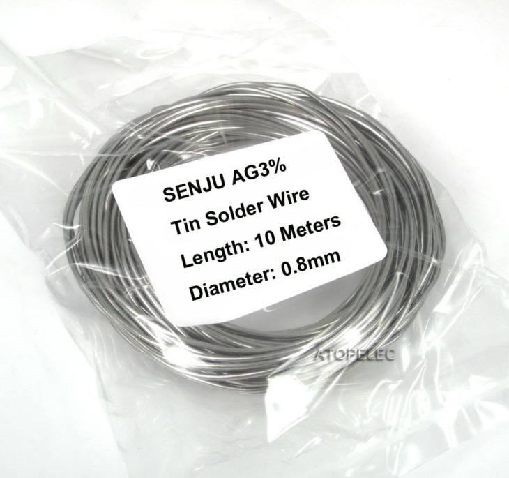 10M Senju M705 Od 0.8Mm Ezüst Tin Forrasztóprót Ag3% Ólommentes – FIXO.hu