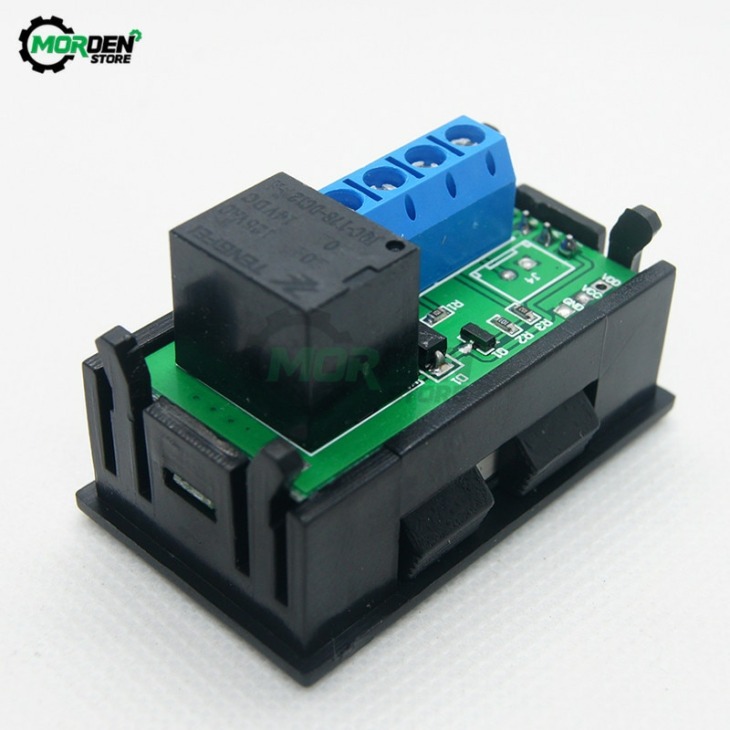 Dc 12V Timing Delay Timer Relé Modul Digitális Led Red Blue Dual ...