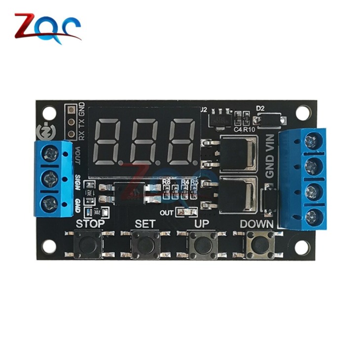 Dc 5V -30V Mos Trigger Ciklusidőzítő Delay Board Időzítő Kapcsoló ...