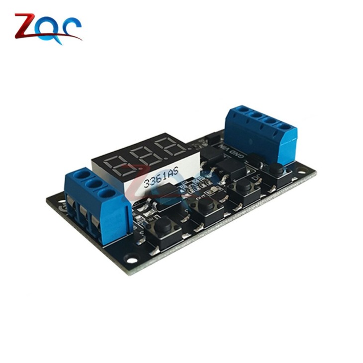 Dc 5V -30V Mos Trigger Ciklusidőzítő Delay Board Időzítő Kapcsoló ...
