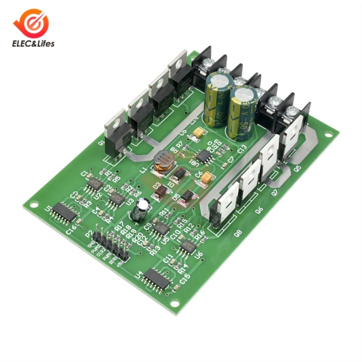 Kettős Motor Driver Module Board H-Híd Pwm Dc Motor Hajtás Mosfet ...
