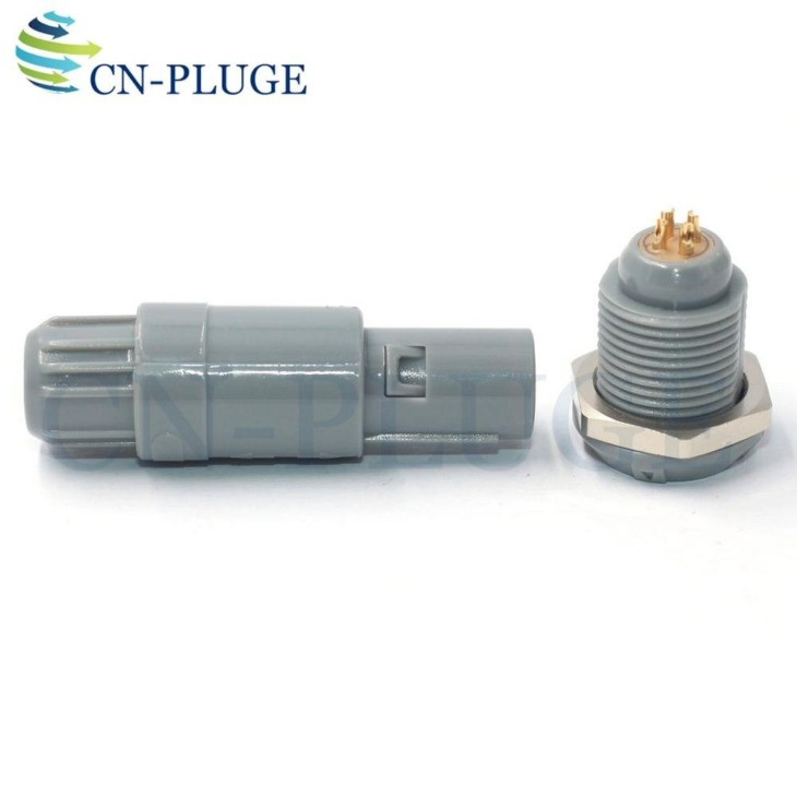 M14 Pag / Plg 4 Pin Műanyag Csatlakozó Push The Önzáró Csatlakozó ...