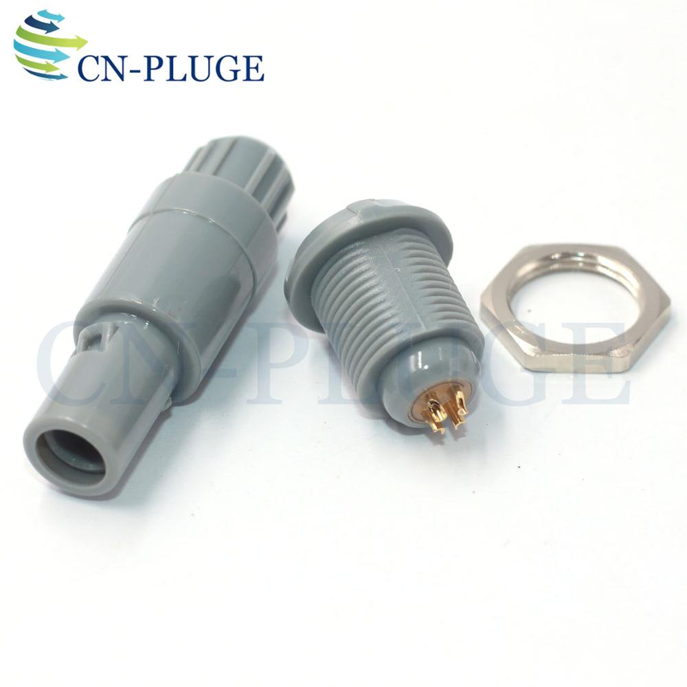 M14 Pag / Plg 4 Pin Műanyag Csatlakozó Push The Önzáró Csatlakozó ...