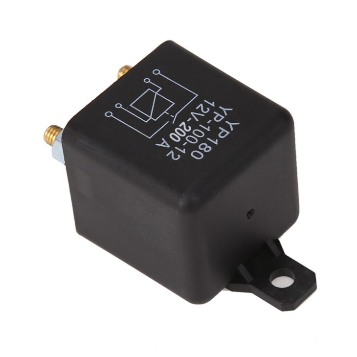 1Db Nagy Teljesítményű 4 Tűs Autó Relé 12V 200A Autó Teherautó Motor ...