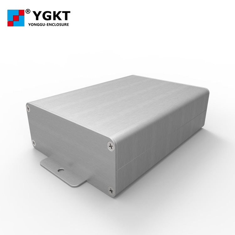 Alumínium Műszeres Doboz 6063 Black Metal Project Box Egyéni Extrudált ...