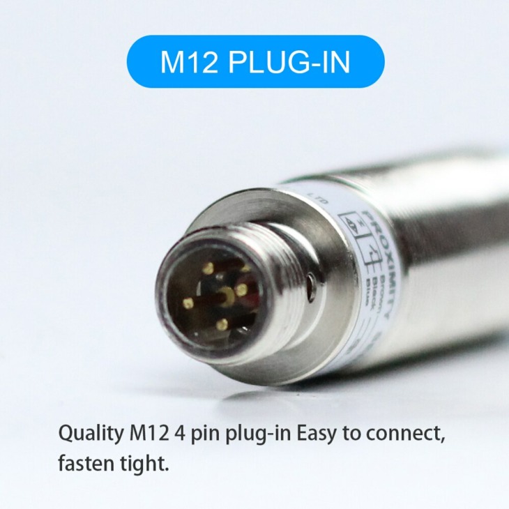 Cloweit Ip65 M18 Induktivitás Proximity Érzékelő Npn Pnp 5Mm 8Mm 4Pin ... Cloweit Ip65 M18 Induktivitás Proximity Érzékelő Npn Pnp 5Mm 8Mm 4Pin ...