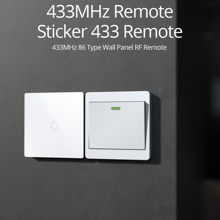Sonoff Sticker 433 Távirányító Rf 433Mhz Wifi Smart Switch Switch ...
