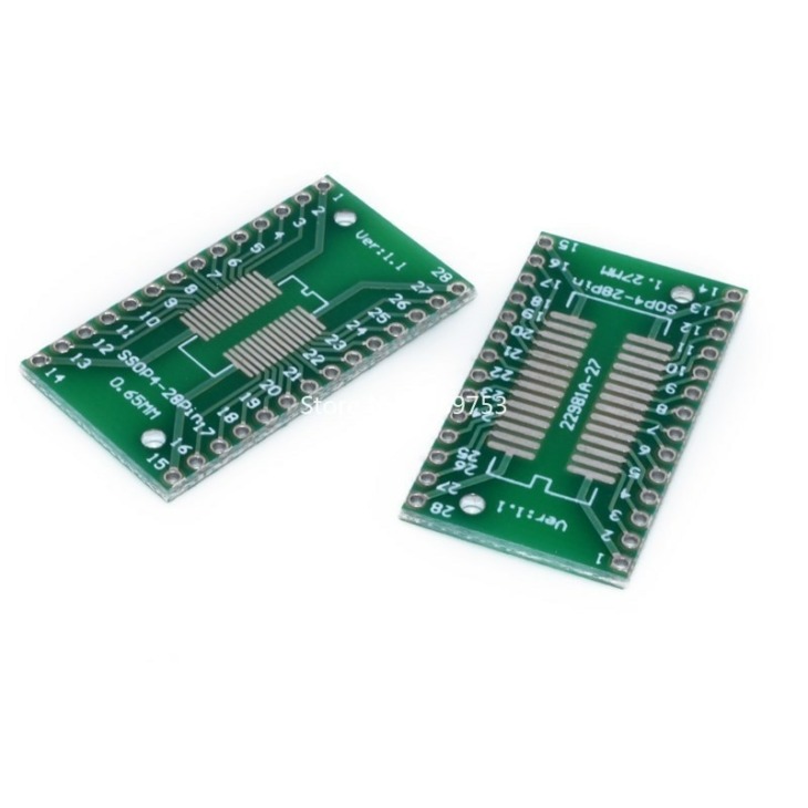 35Db = 7Value * 5Db Pcb Tábla Készlet Smd A Sop Sop Ssop Tssop 8 10 14 ...