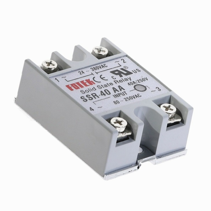 1Db Ssr-40Aa 40A Solid State Relay Modul 80-250V Ac Bemenet 24-380Vac – FIXO.hu