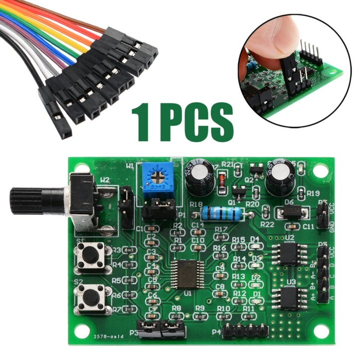 Új Dc 5V-12V 2 Fázisú / 4-Fázisú Mini Stepper Motor Driver Board ...