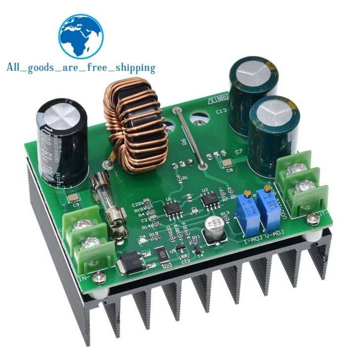 Tzt 600W Boost Modul Tápegység Dc-Dc Stead Állandó Áramfeszültség 9V-60V-12V-80V 48V 72V Booster ...