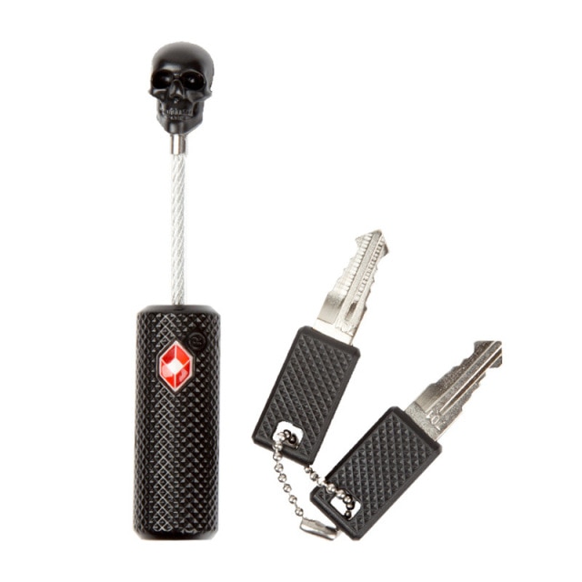 Új Creative Skull Metal Poggyász Zárak Három Számjegy Kombinációs Lakat ...