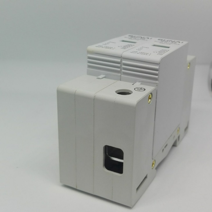 Spd 20Ka – 40Ka 2P Surge Andrest Védelem Veszélyesztése Villamos Ház Túlfeszültségvédő C ~ 385V ...