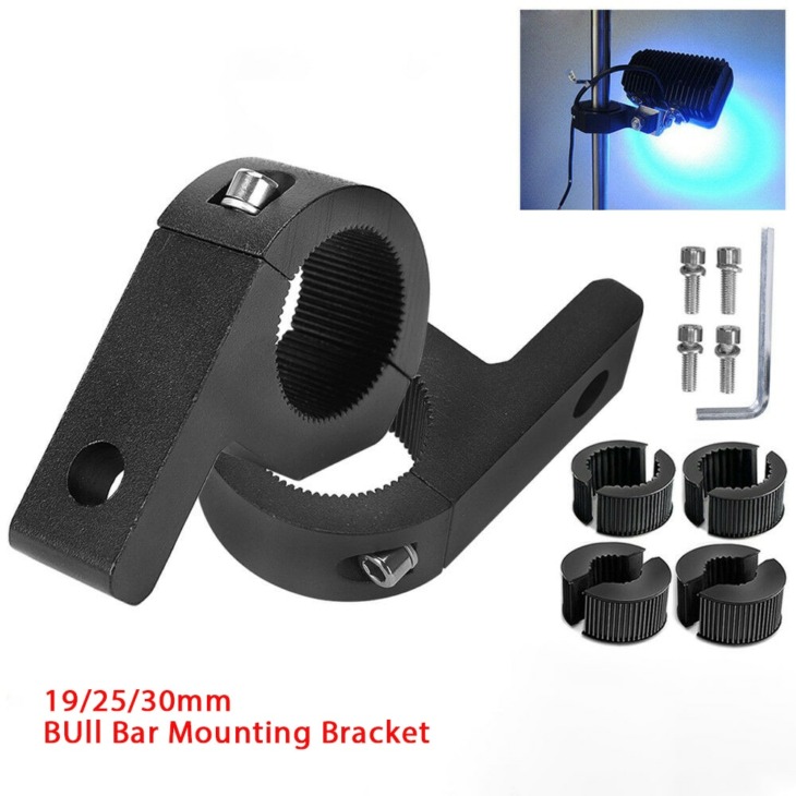 Univerzális 2X 19Mm / 25Mm / 30Mm Bullbar Cső Mount Bracket Clamps Led ...