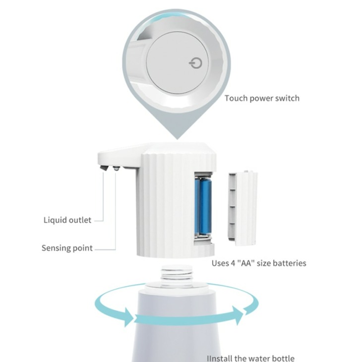 600Ml Hab / Szennyvíz / Kerületi Szappanadagoló Automatikus ...