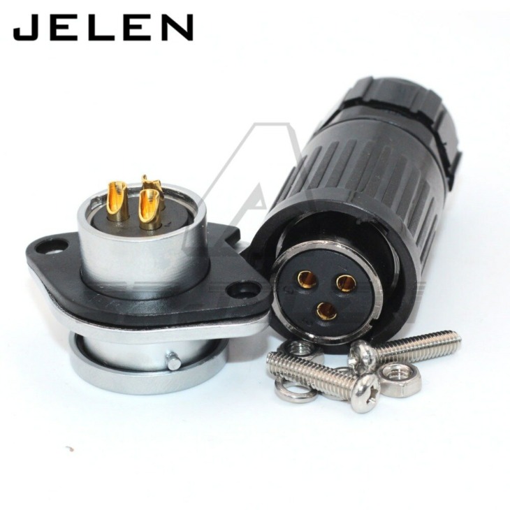 He20 30A 12V Vízálló Csatlakozó Ip67 Elektronikus Wire To Board Műanyag ...
