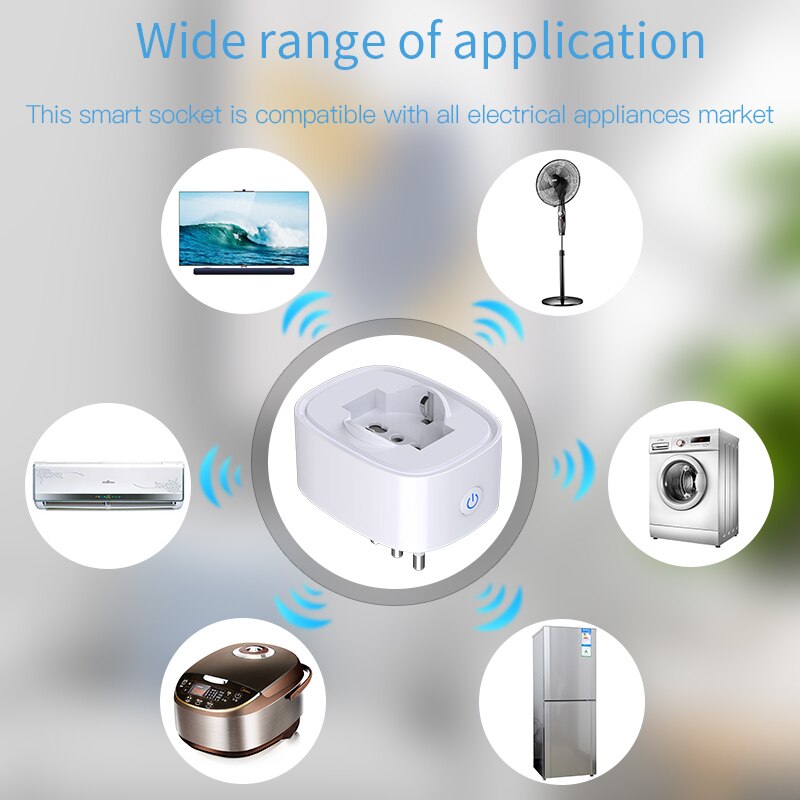 Wifi Smart Plug 16A Olaszország Chile Socket Power With Timer Usb ...
