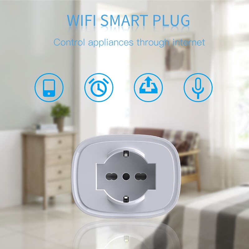 Wifi Smart Plug 16A Olaszország Chile Socket Power With Timer Usb ...