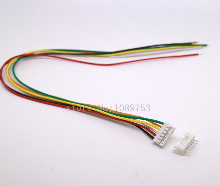 20 Szett Mini Micro Jsf 2.0 Ph 6-Tűs Csatlakozó Dugó Vezetékek Kábelek ...