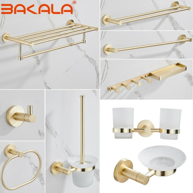Bakala Minőségi Fürdőszobai Hardware Set Törülközőtartó Papírtartó ...