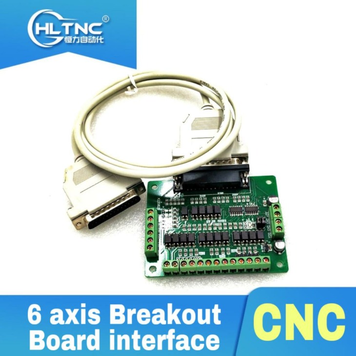 1 * Cnc 6 Axis Breakout Board Interfész Adapter 1 * Db25 Párhuzamos Kábel – FIXO.hu