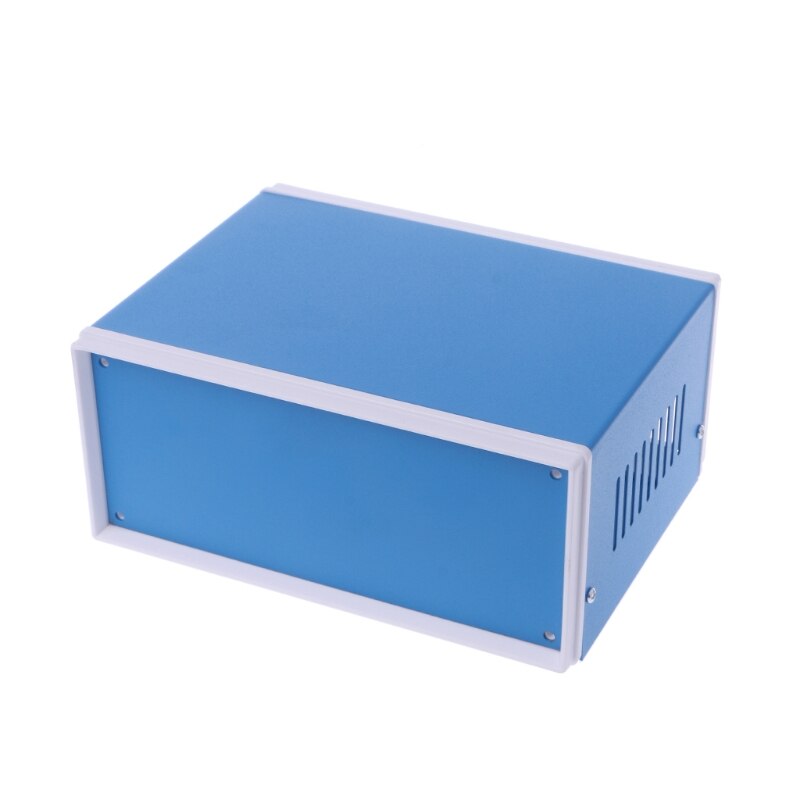 Új Blue Metal Ház Project Case Diy Junction Box 6.7″ X 5.1″ X 3.1 ...