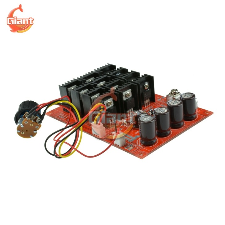 10-50V 60A Dc Motor Fordulatszám-Szabályozó Pwm Hho Rc Speed Control ...