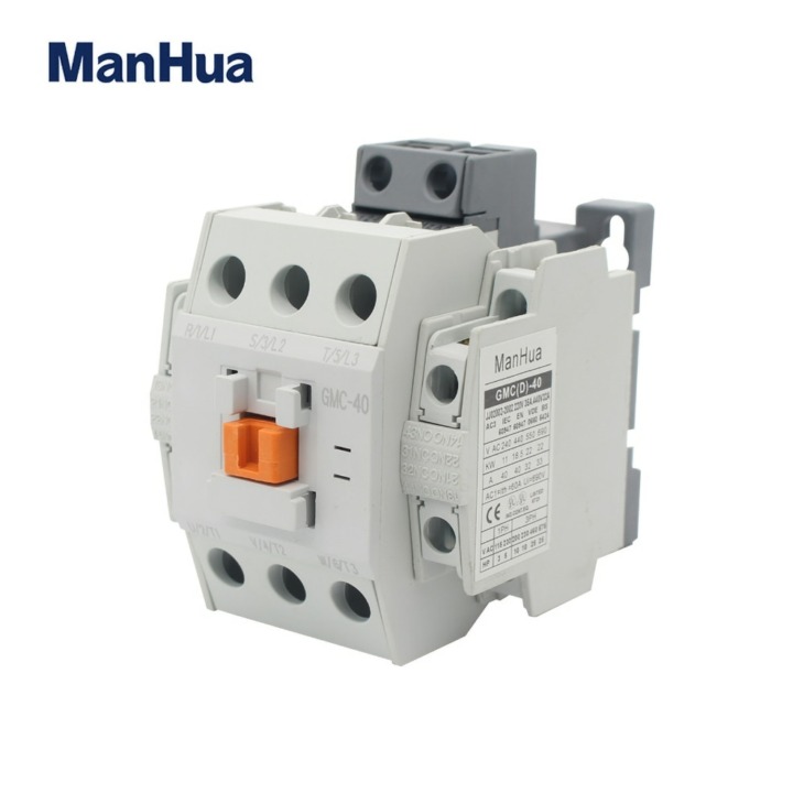 Manhua 3P Gmc-40 220Vac 40A Elektromos Mágneses Kontaktor Három Fázis ...