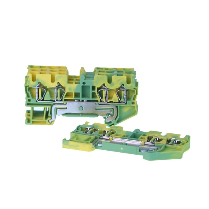 Din Rail Terminal Blocks St-2.5Quattro-Pe Csatlakozók Vissza Pull Type ...