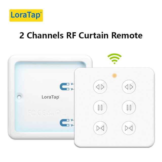Loratap Tuya Rf Wifi Függöny Kapcsoló Modul Távirányító Blinds Roller