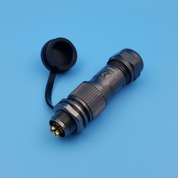 St12 Vízálló Ip67 Metal 2/3/4/5/6/7/9 Pin Panel Váz: Mount Kör Aviation ...