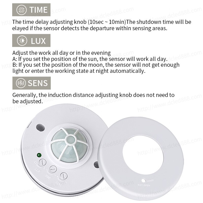 Új 360 Detektorok 220 Pir Mozgásérzékelő Kapcsoló, Passzív Infravörös ...