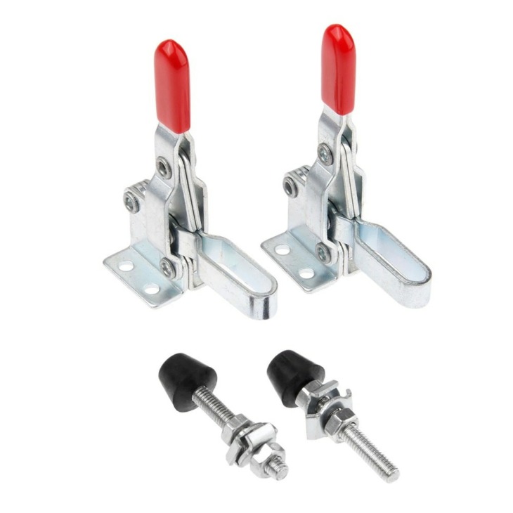 4Db Red Toggle Clamp Függőleges Bilincsek 50Kg / 110 Ls Gh-101A ...
