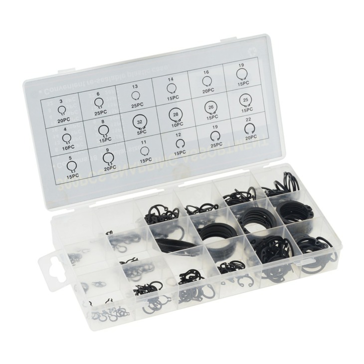 300Db M2- M22 Circlips For Tengely E Típusú Cir Cir Cirl Assorted Kit ...