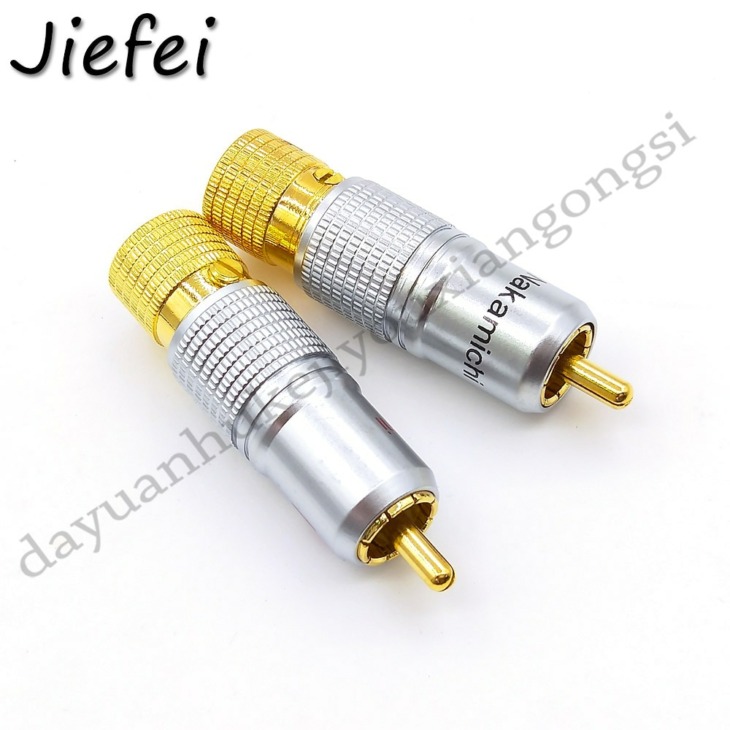 20Pcs Nakamichi Rca Plug Audio Kábelcsatlakozó 24K Glodozott Új – FIXO.hu