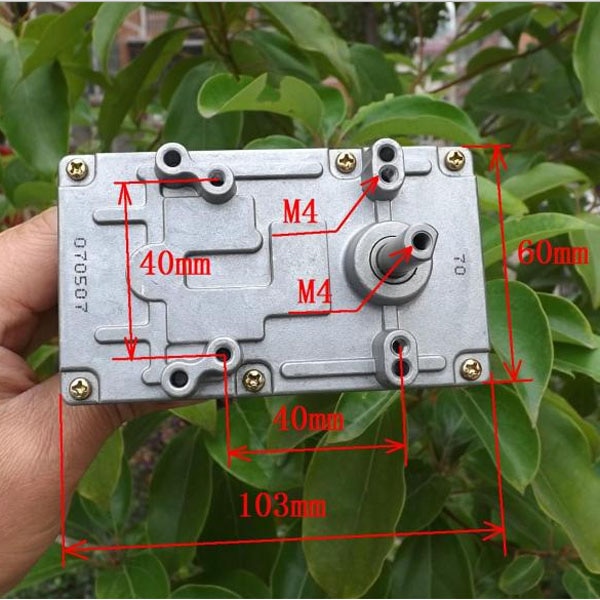 7-Alakú 555 Metal Hajtóműves Motor Takanawa 555 Motorok 12V-24V Dc ...