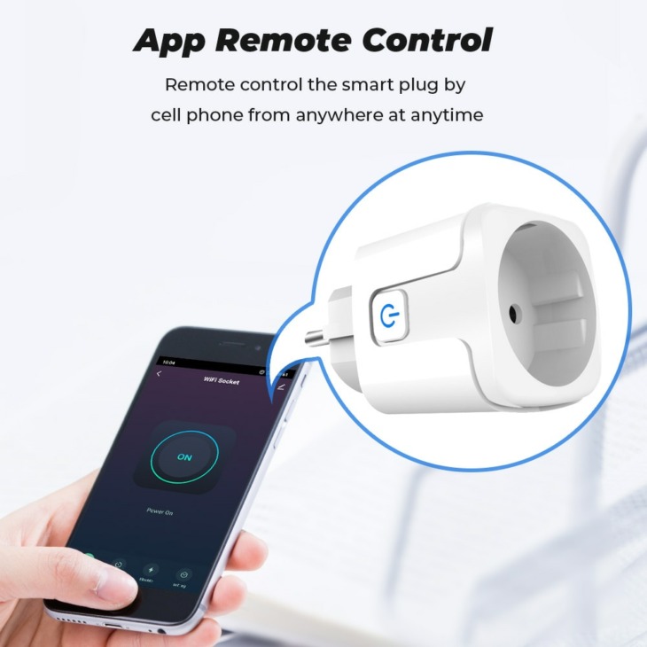 Smatrul Tuya Zigbee 3.0 Smart Socket Eu Dugó 16A 220V Outlet Adapter ... Smatrul Tuya Zigbee 3.0 Smart Socket Eu Dugó 16A 220V Outlet Adapter ...