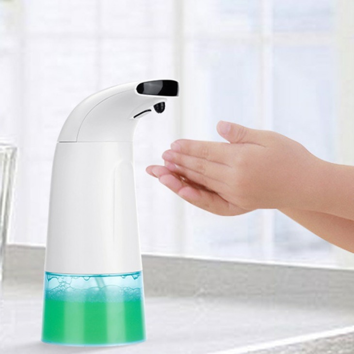 1 Db 250Ml Hab Kézmosógép Automatikus Habzó Szappanadagoló Smart Sensor ...
